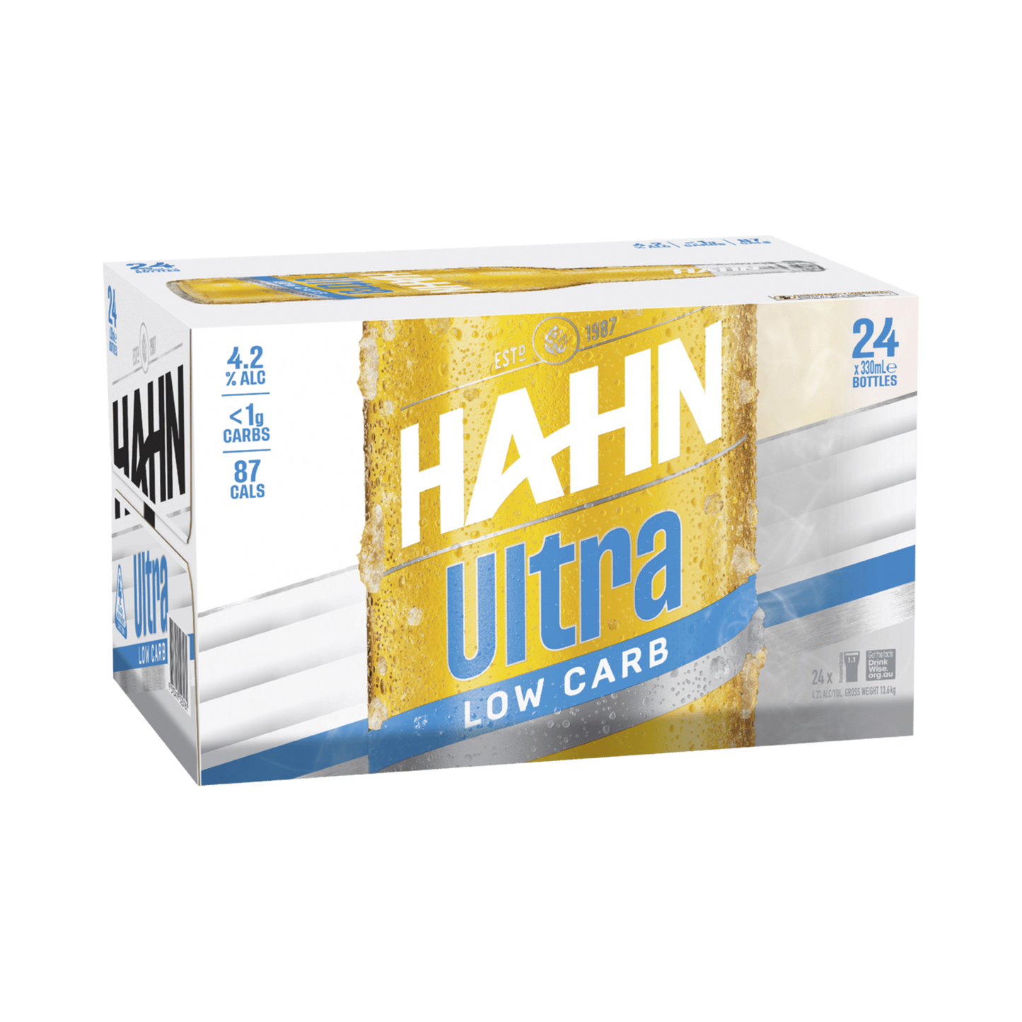 Hahn Ultra Low Carb Bottles 330ml – Boozeit.com.au