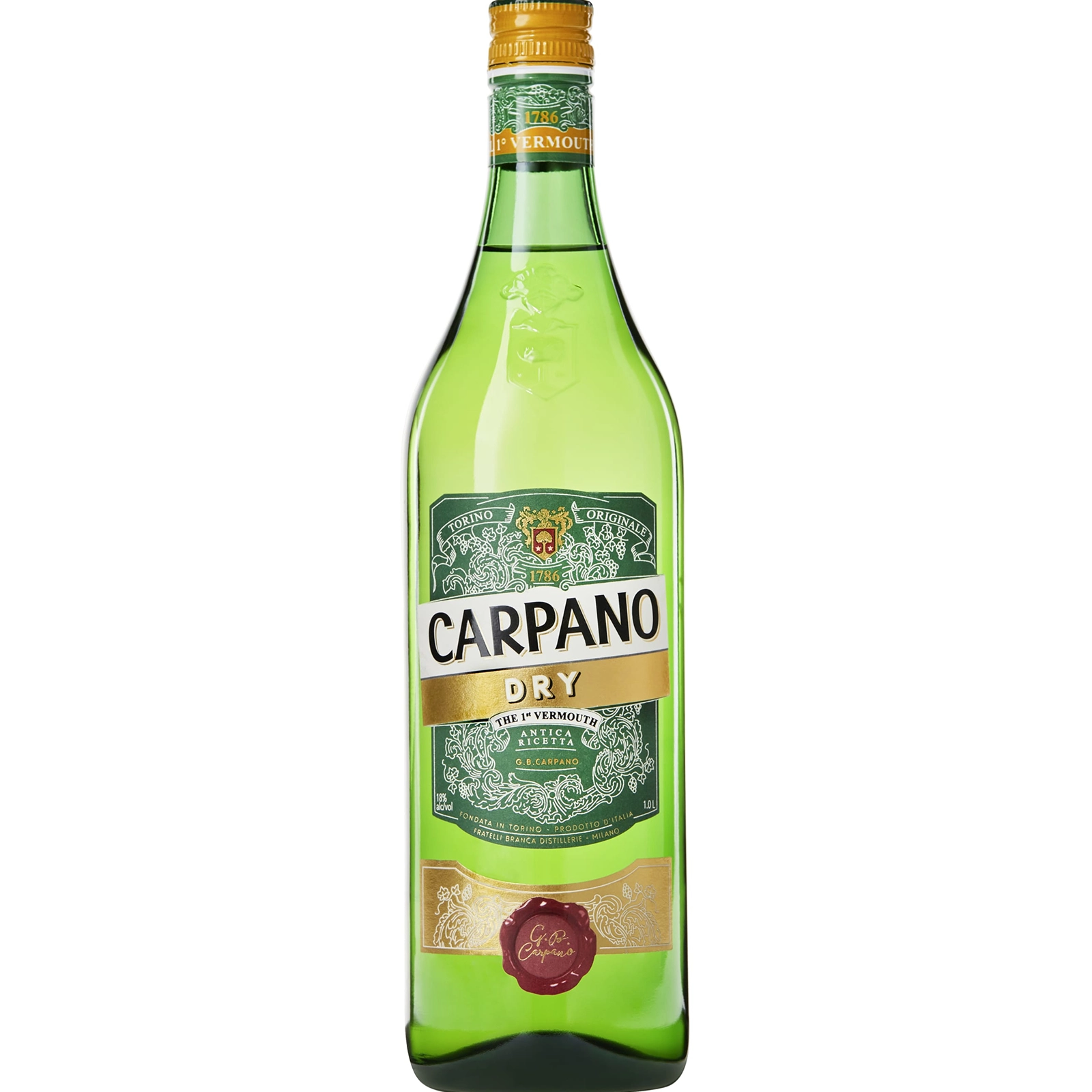Carpano Dry Vermouth 1L – Boozeit.com.au