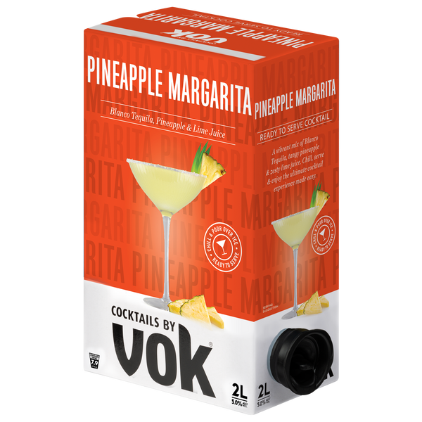 Vok Cocktails Pineapple Margarita 2L – Boozeit.com.au