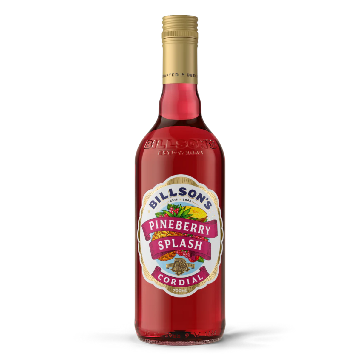 Billson's Pineberry Splash Cordial 700ml – Boozeit.com.au