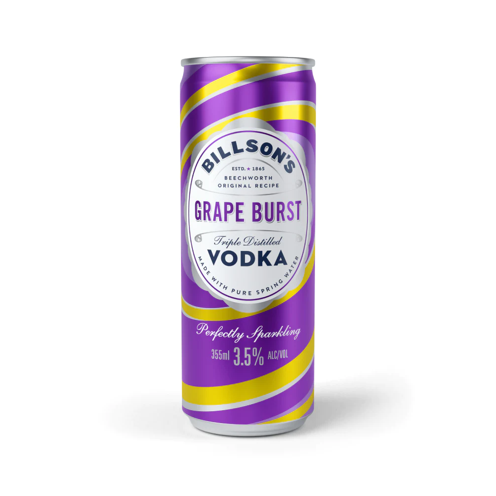 Billson's Vodka Grape Burst 355ml – Boozeit.com.au