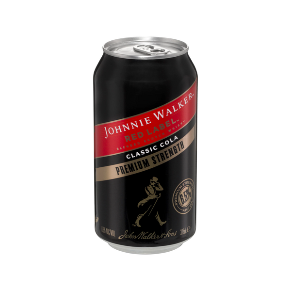 Johnnie Walker & Cola Premium Blend Cans 375ml – Boozeit.com.au
