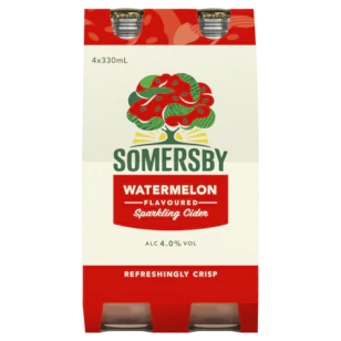 Somersby Watermelon Cider 330ml – Boozeit.com.au