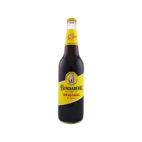 Bundaberg Original Rum & Cola Bottles 640ml – Boozeit.com.au